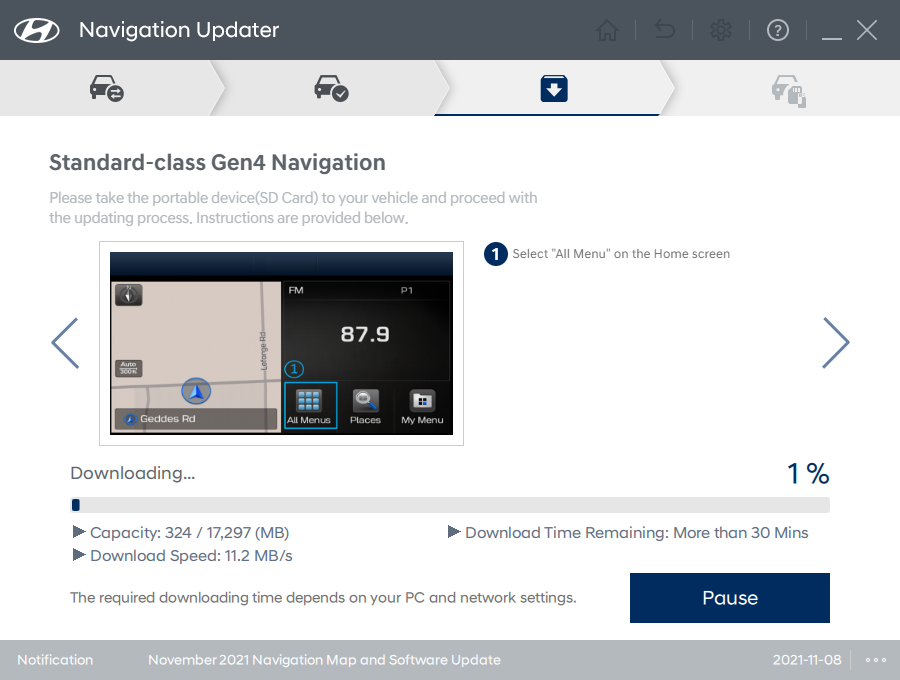 FAQ | Official Hyundai Motors Navigation Update Website
